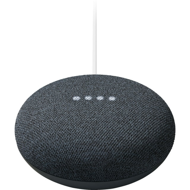 Google Nest Mini (2nd Generation) Smart Speaker - Charcoal - Walmart.com