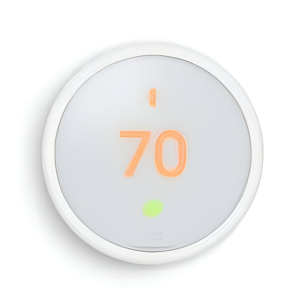 Google Nest Thermostat E, Energy Control Smart Thermostat, Frosted ...