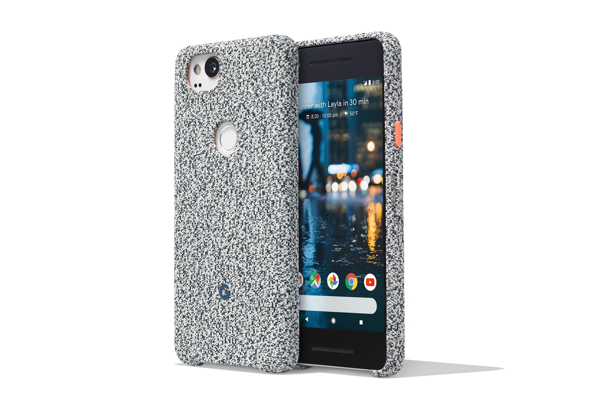Google Pixel 2 Case, Fabric, Midnight - Walmart.com