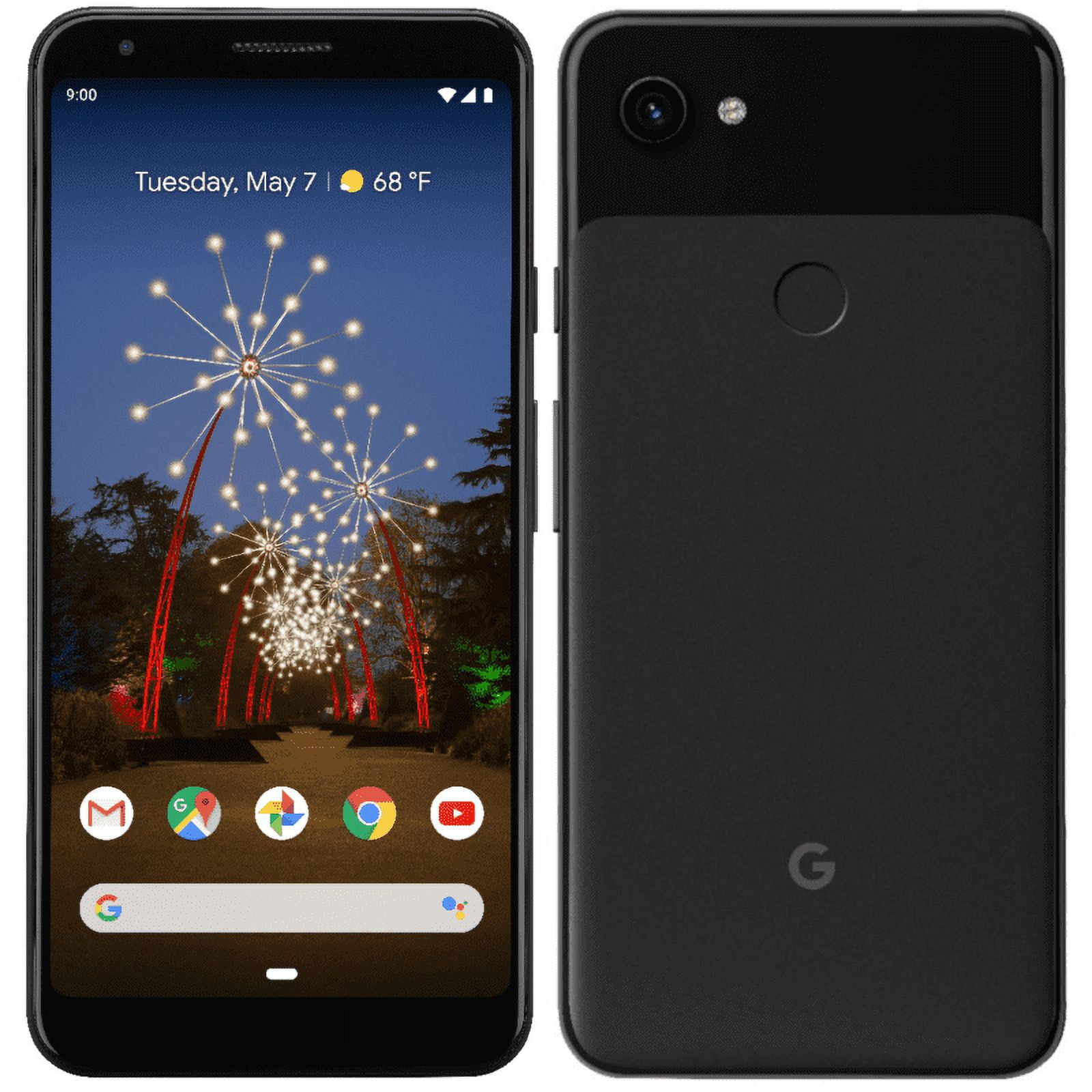 Pre-Owned Google - Pixel 3a XL - 64GB - T-Mobile - Just Black - - 90 ...