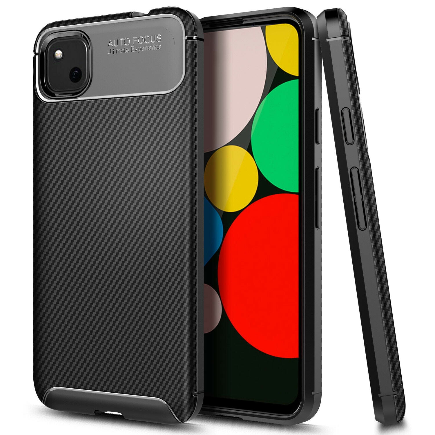Google Pixel 4 XL Case, Nagebee [Carbon Fiber] Design [Ultra Slim] Thin ...