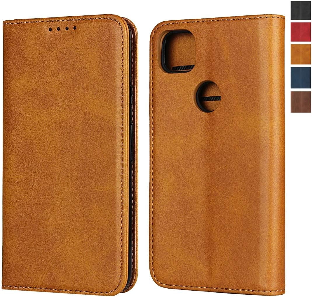 Google Pixel 4a Wallet Case,Pixel 4a Case,Premium PU Leather Flip Folio ...