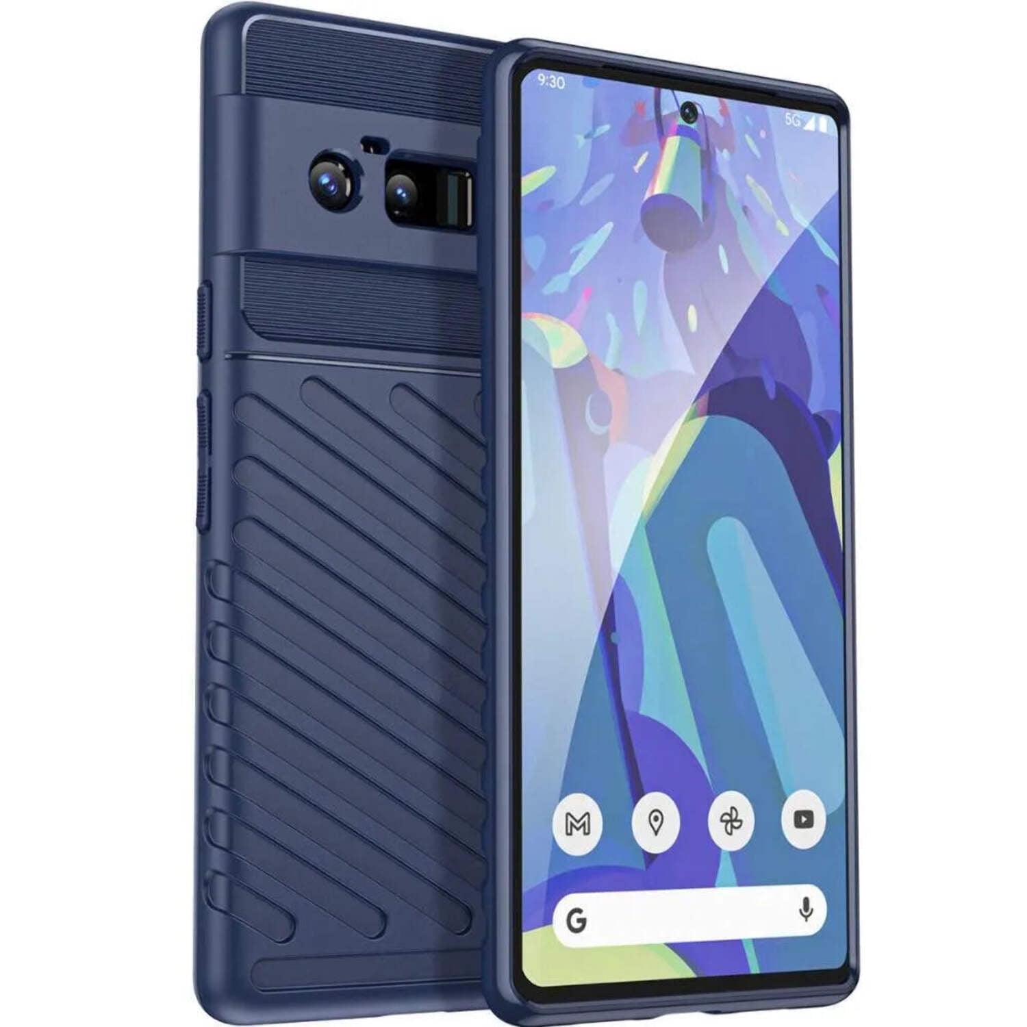 Google Pixel 7 Carbon Lines Series Case - Walmart.com