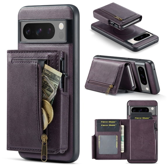 for Google Pixel 7 Pro Back Wallet Phone Case with RFID Blocking ...