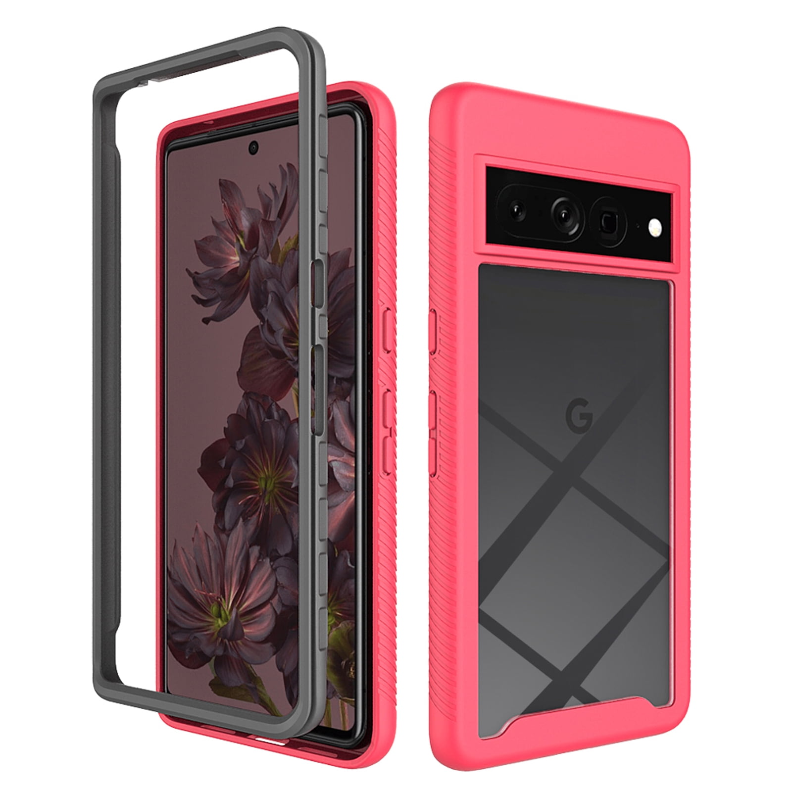 for Google Pixel 7 Pro Case, Dual Layer Shockproof Bumper Rugged Hybrid ...