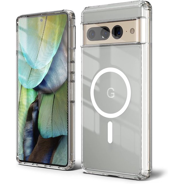Google Pixel 7 Pro Magnetic Case Clear, Compatible with Magsafe ...