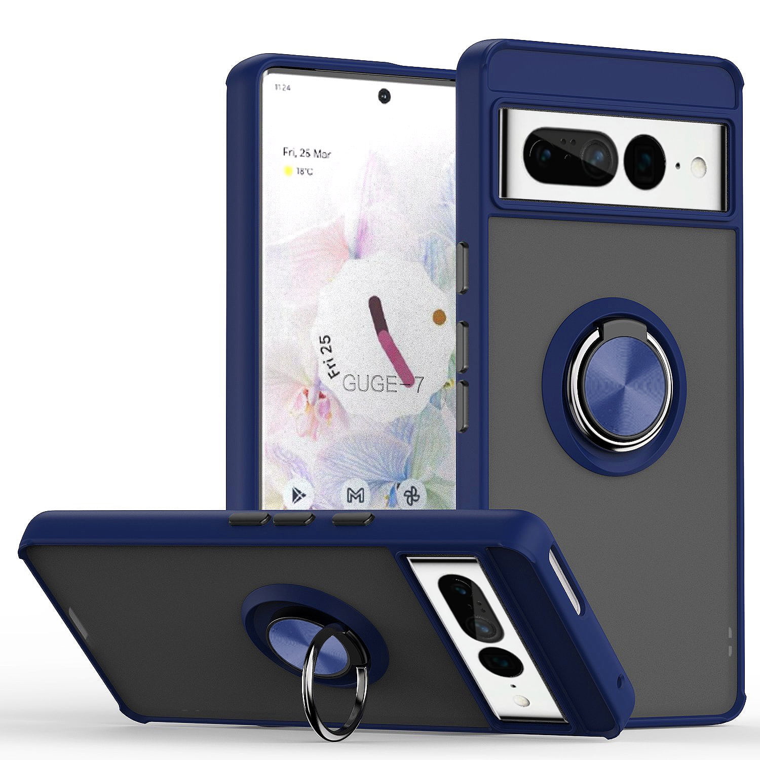 Google Pixel 7 Pro Phone Case, New Strong Slim Kicstand Impact ...