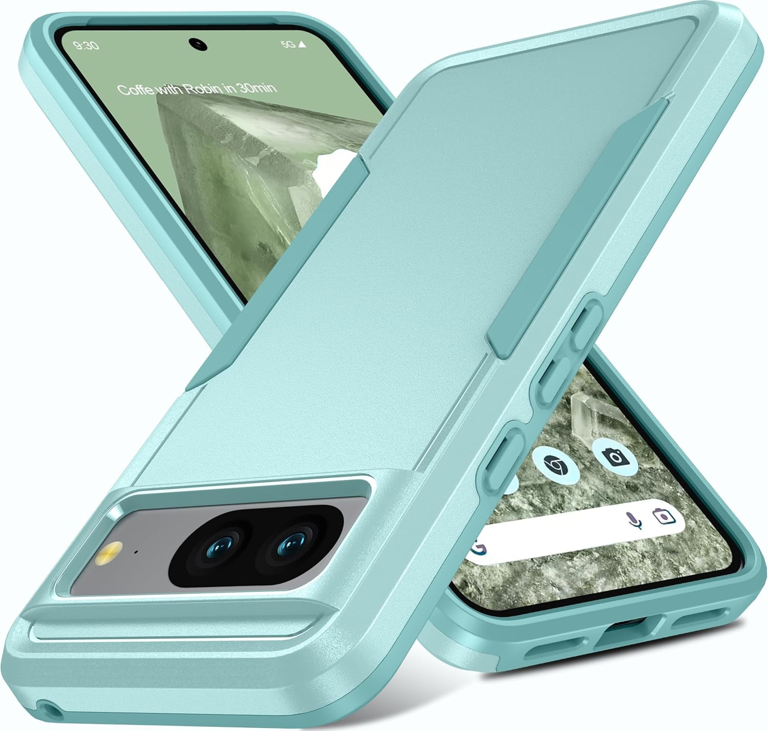 for Google Pixel 8 Case, Dual Layer Shockproof Rugged Pixel 8 Case ...