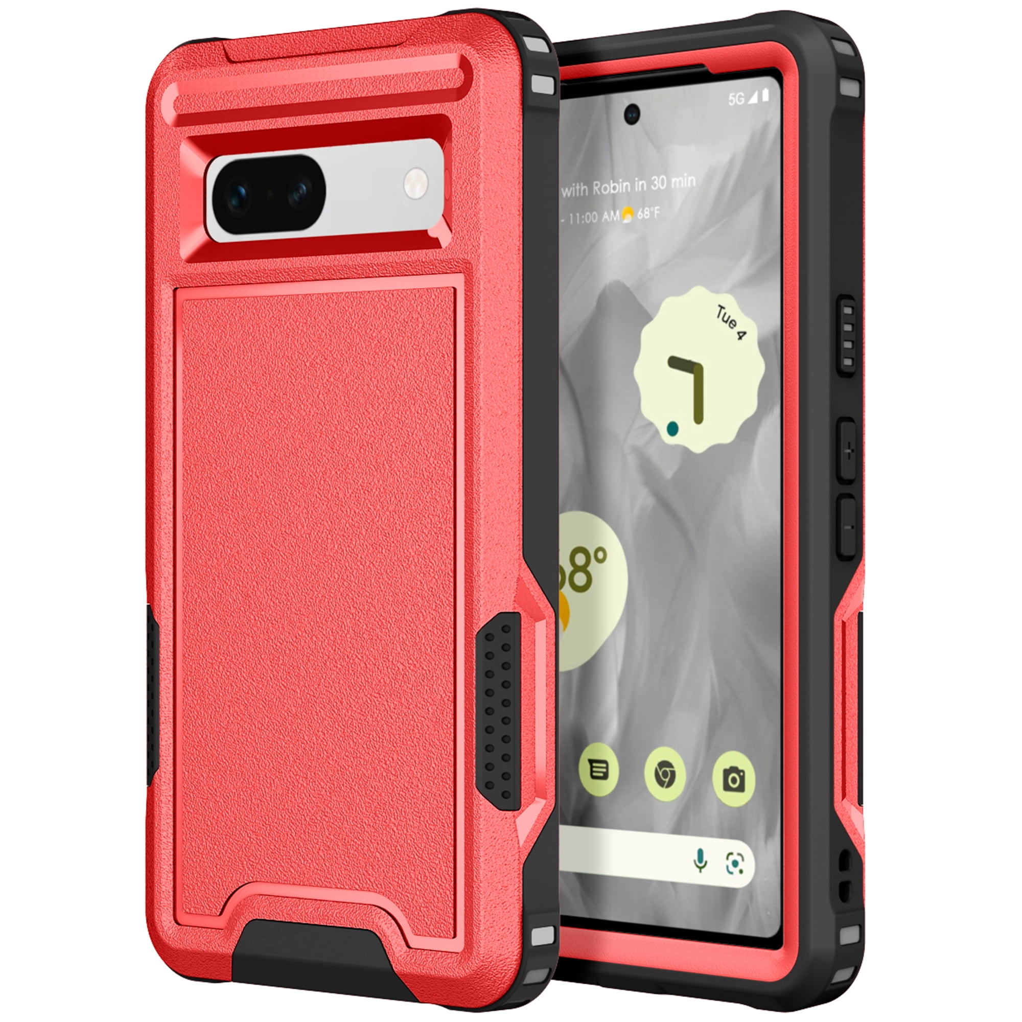 for Google Pixel 8 Pro Case, 3 in 1 Shockproof Slim Hybrid Heavy Duty ...