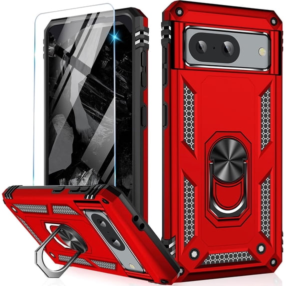 for Google Pixel 8A Case with Screen Protector, Military Grade Pixel 8A ...