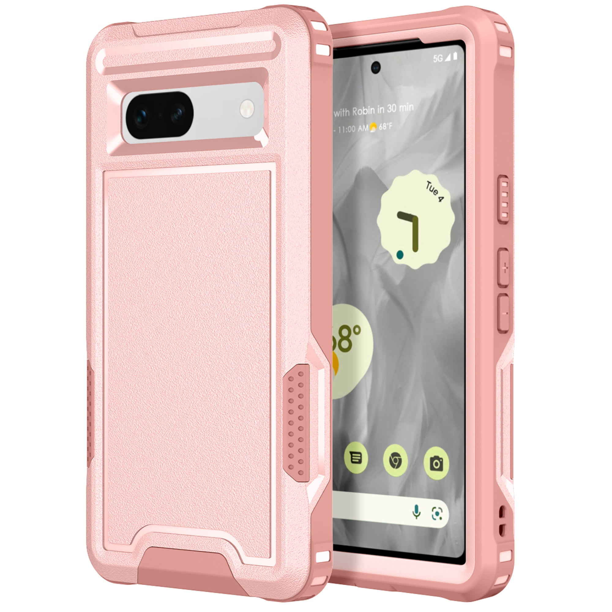 for Google Pixel 8A Case, [Shockproof] [Anti-Dust] [Heavy Duty Military ...