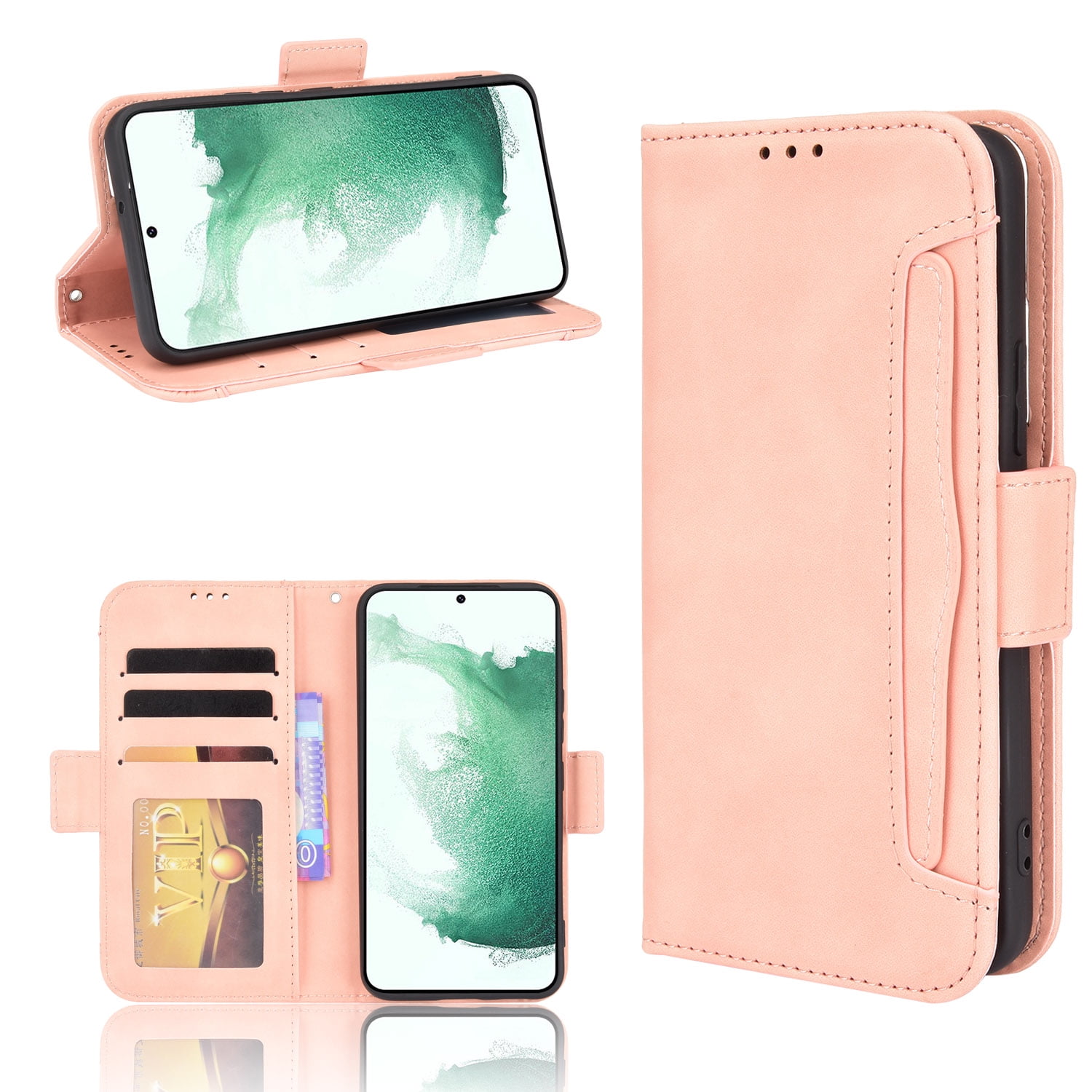 for Google Pixel 8a Flip Wallet Case - Card Holders and Cash Pocket ...