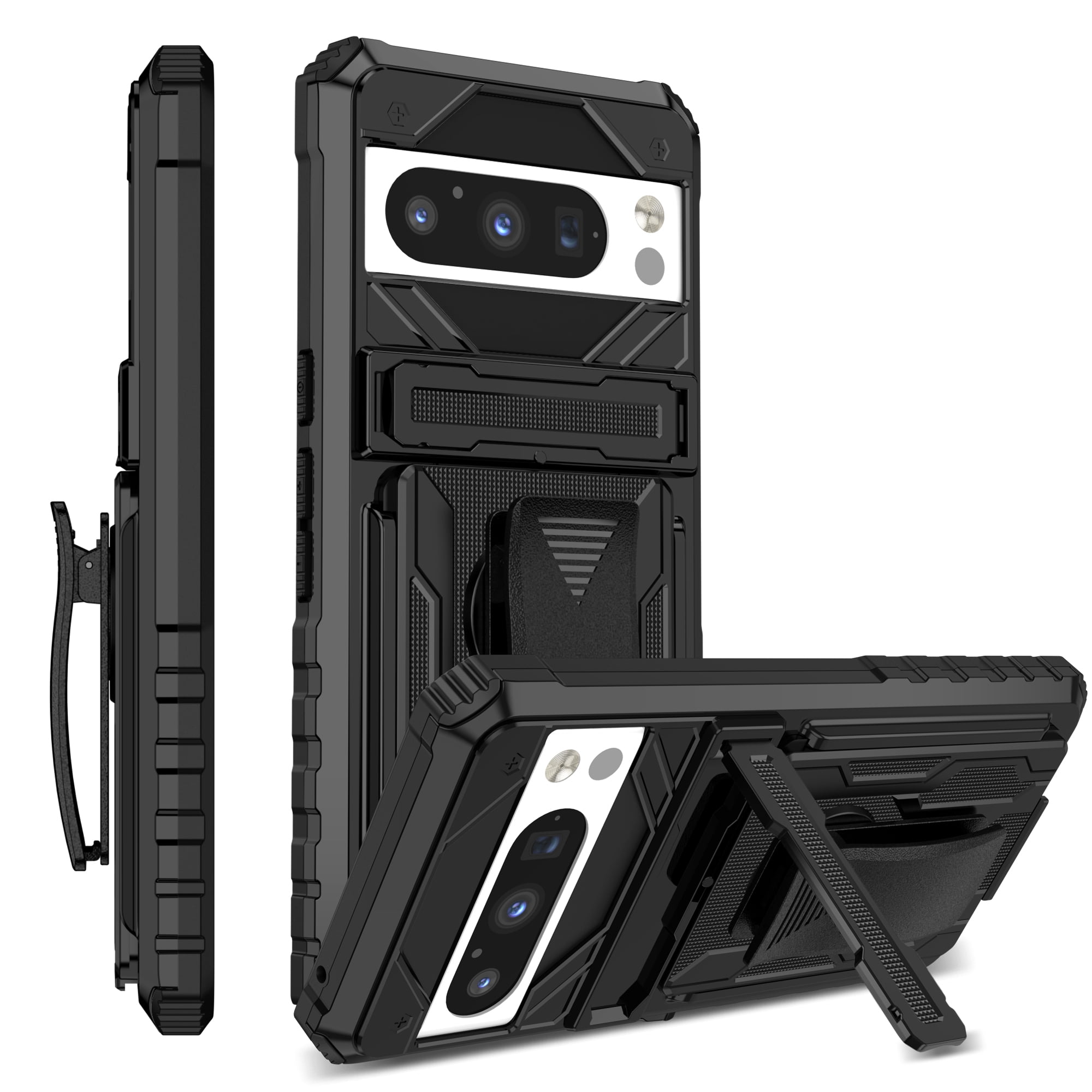 for Google Pixel 9 Pro XL Case - Heavy Duty Phone Holster with Belt ...