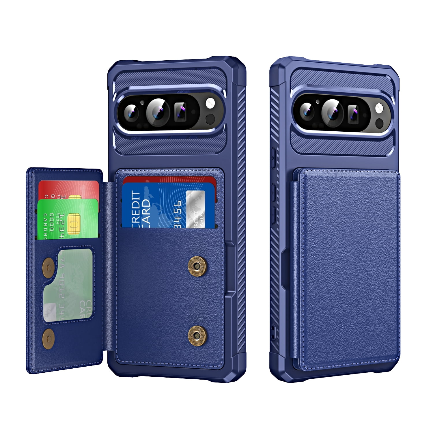 for Google Pixel 9 Pro XL Wallet Case with Stand-4 Card Holder Slot ...
