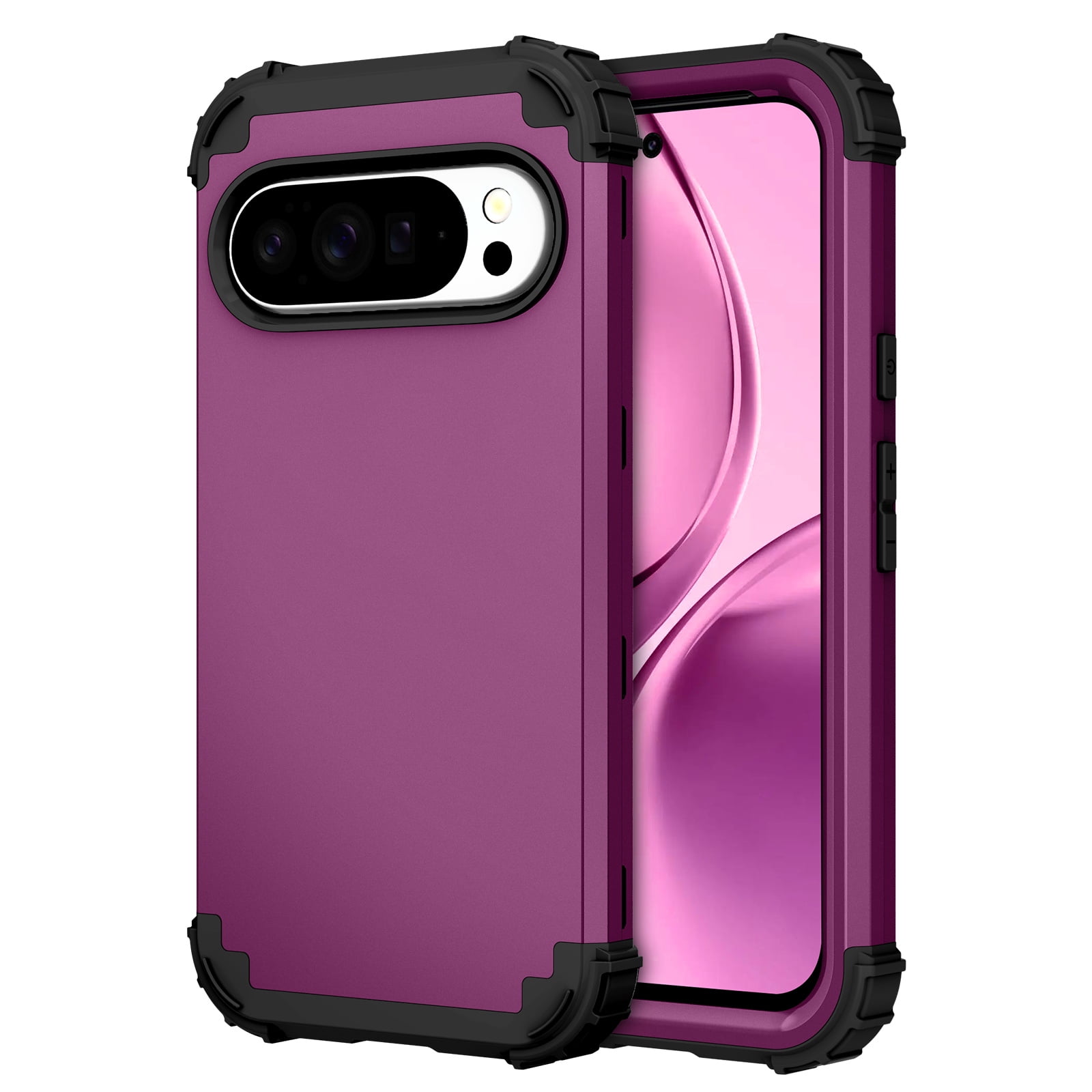 for Google Pixel 9A Case, Heavy Duty Military Grade Drop Protection ...