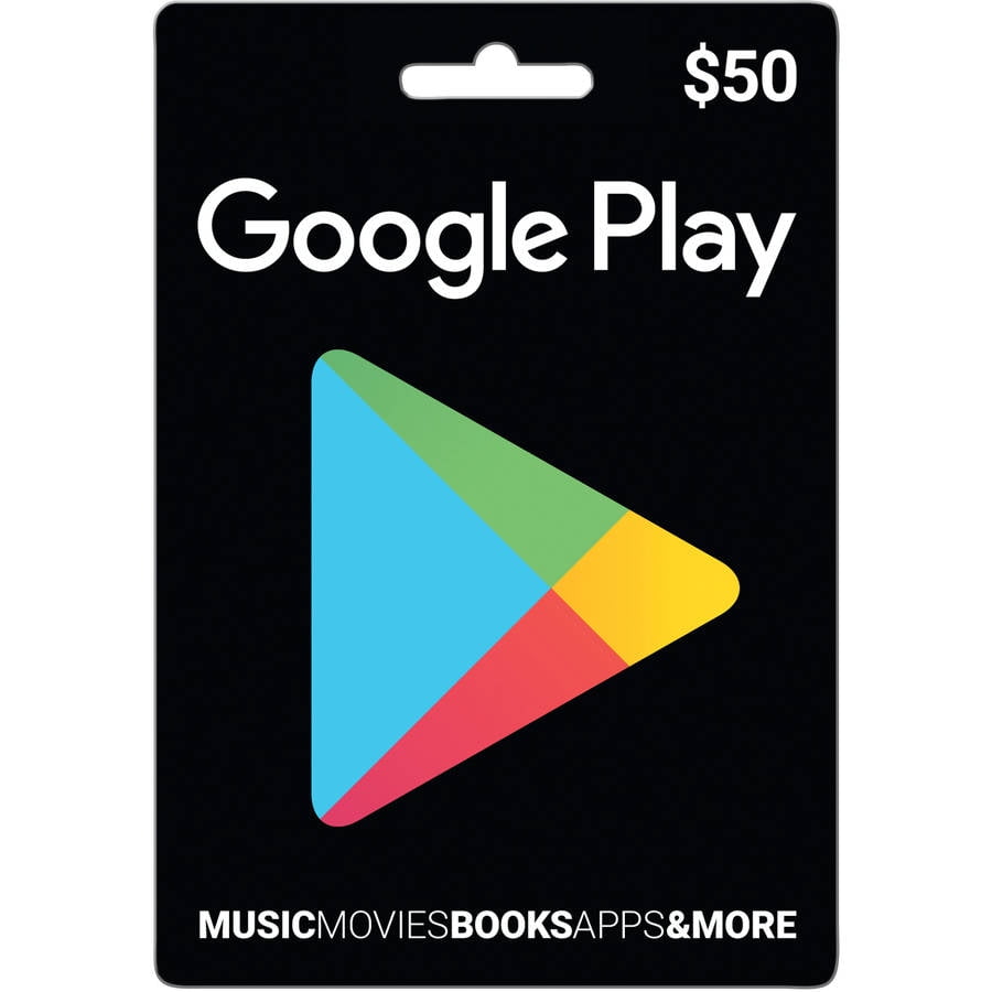 Google Play $50 - Walmart.com