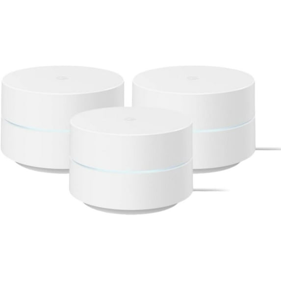 Google WiFi - AC1200 - Mesh WiFi Router System Bundle (3-Pack) - 4500 ...