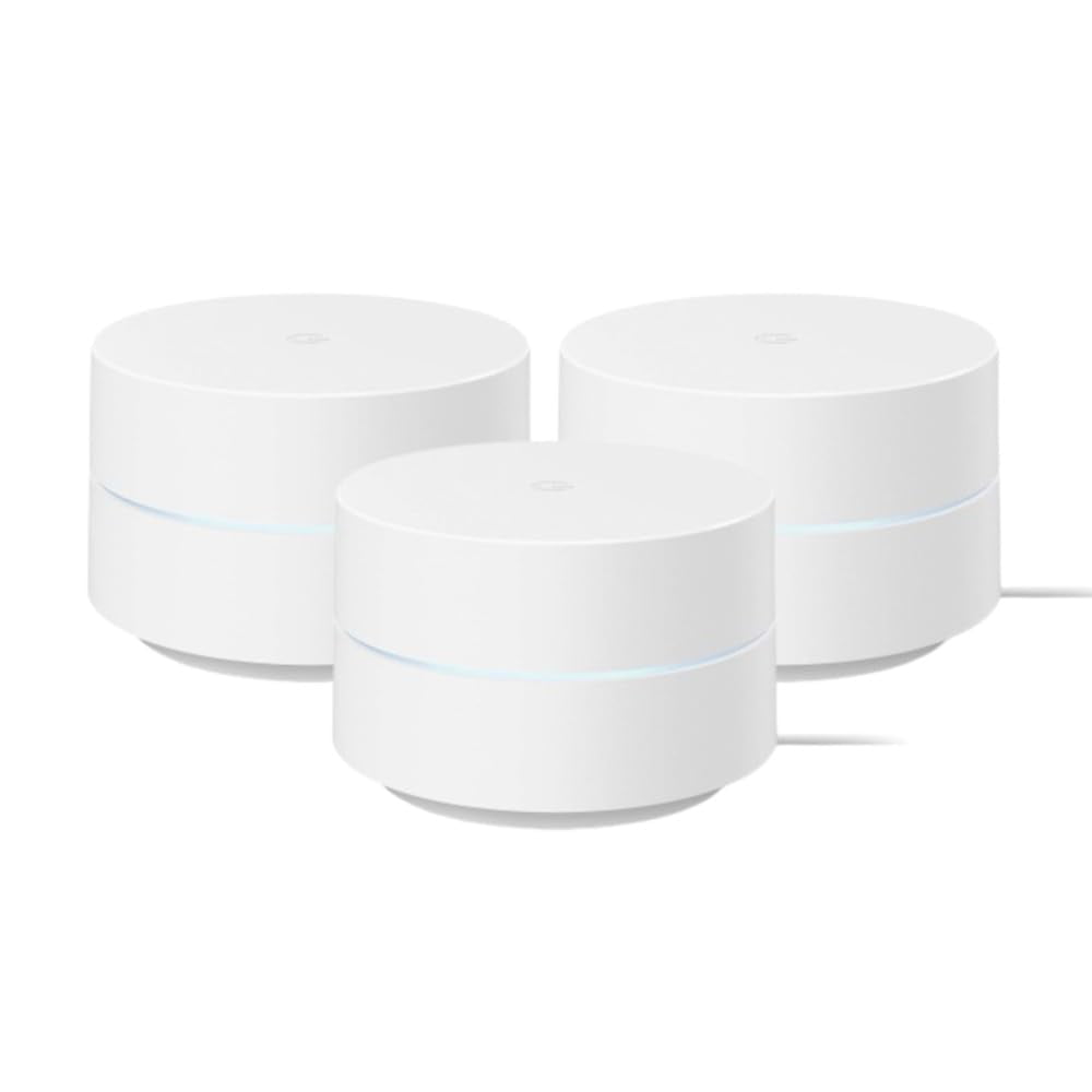 Google WiFi - AC1200 - Mesh WiFi System - WiFi Router - 4500 Sq Ft ...