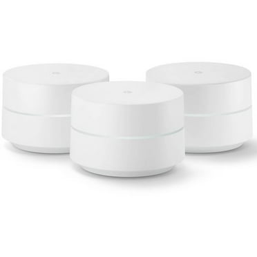 Google Nest Wifi 3 Pack Home Internet Mesh Devices, Wireless Router ...