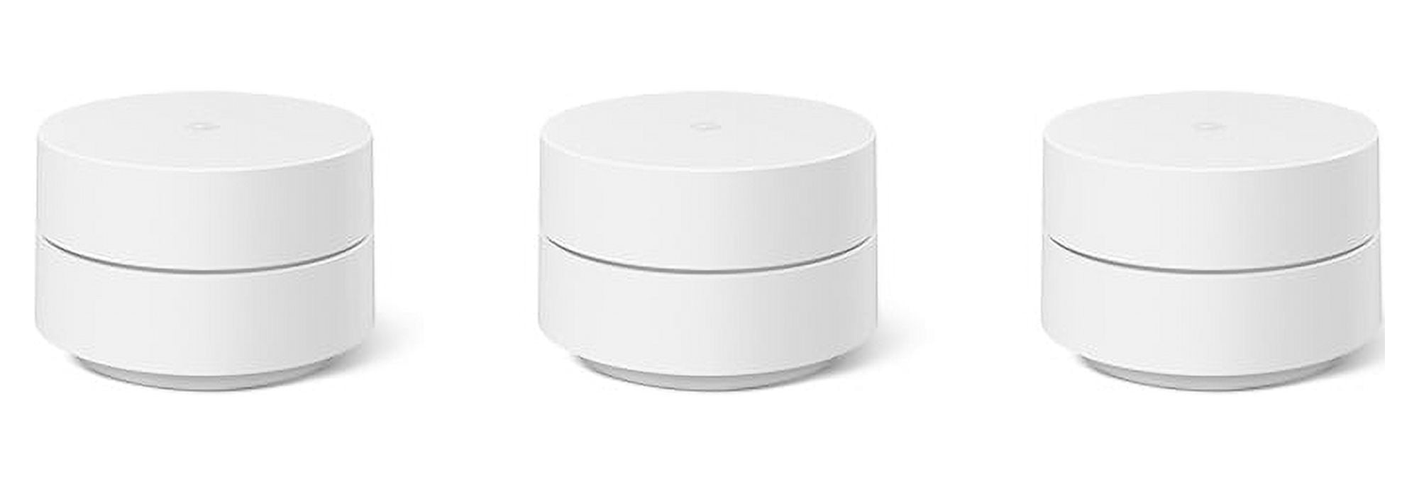 Google Wi-Fi Mesh Network System Router AC1200 Point 3 Pack GA02434-US ...