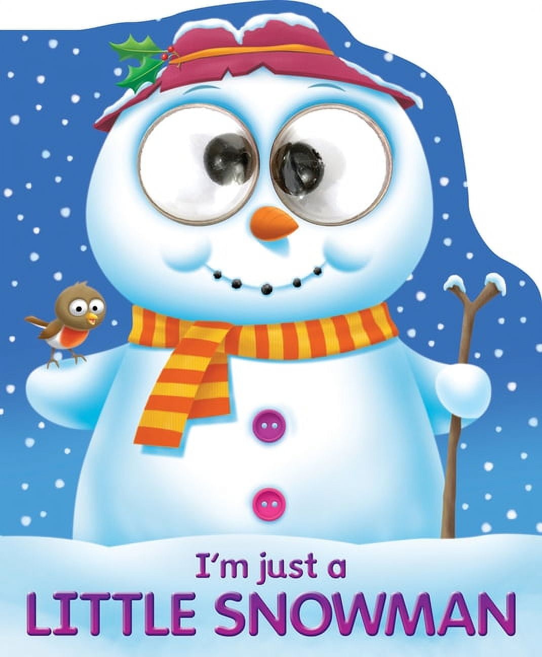 Googley-Eye Books I'm Just a Little Snowman, (Board Book) - Walmart.com