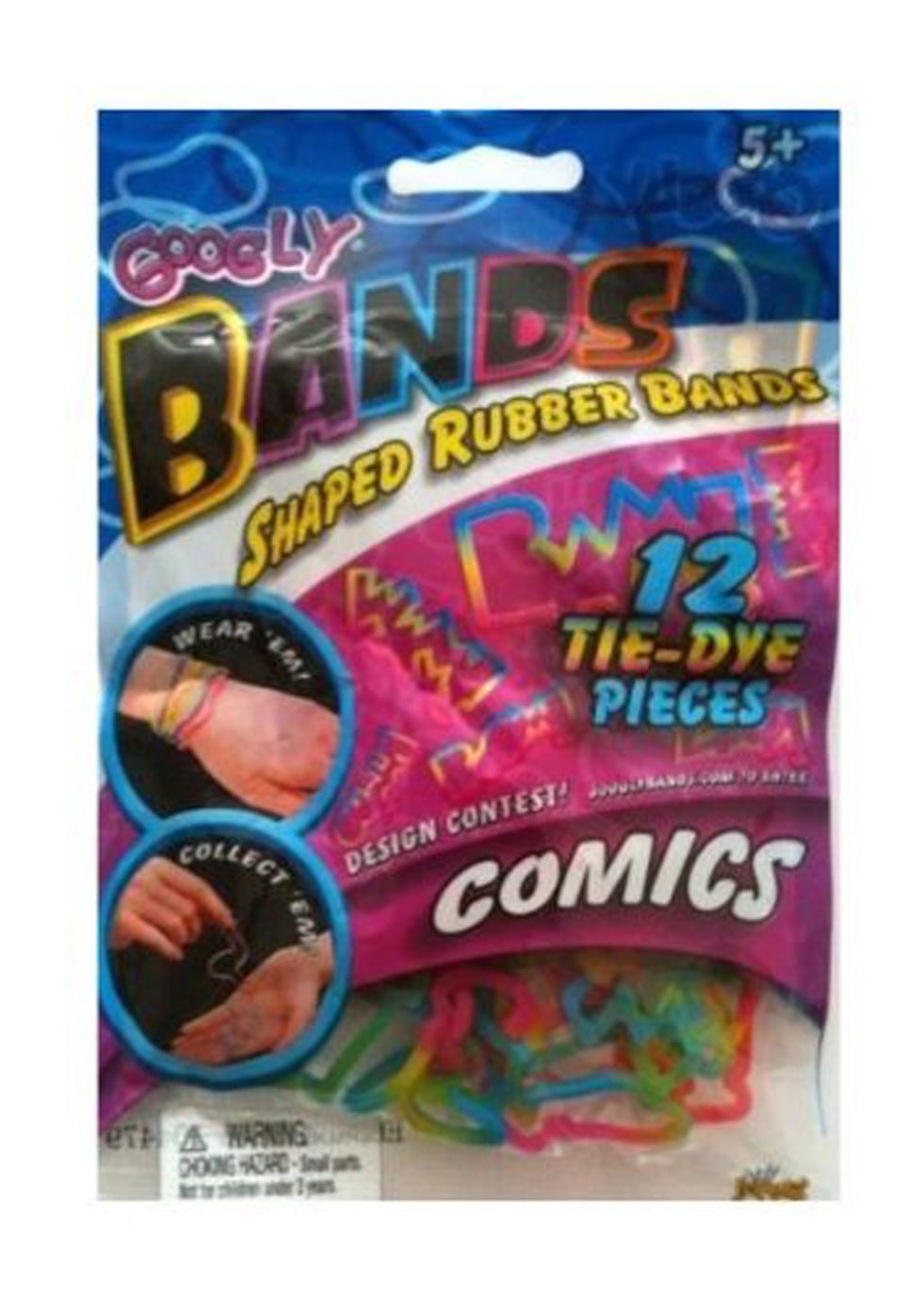 Googly Bands 12 Tie-Dye Pieces ~ Ballet by Imperial Toy - Walmart.com