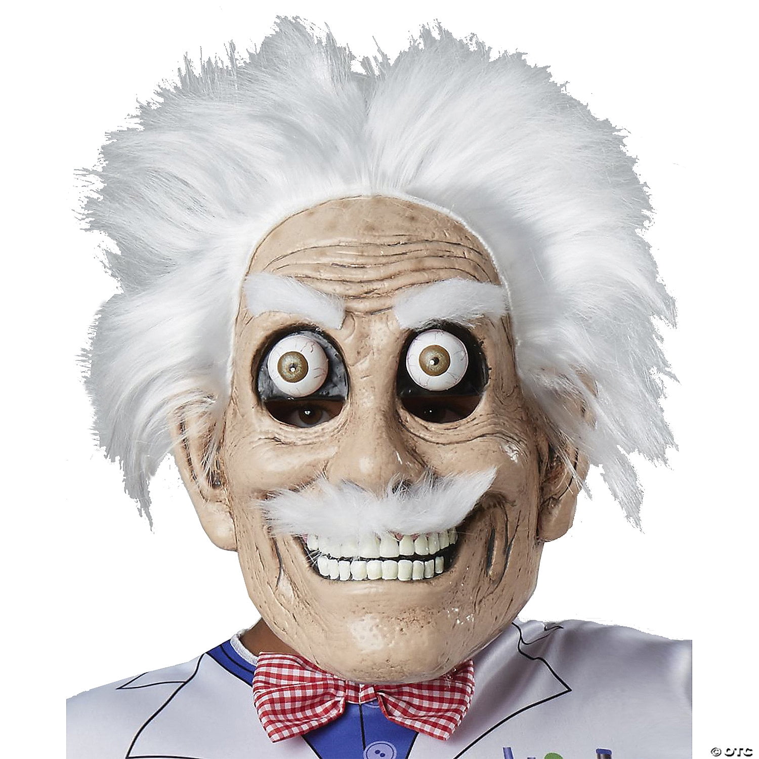 Googly Eyed Mad Scientist Mask Adult Halloween Accessory - Walmart.com