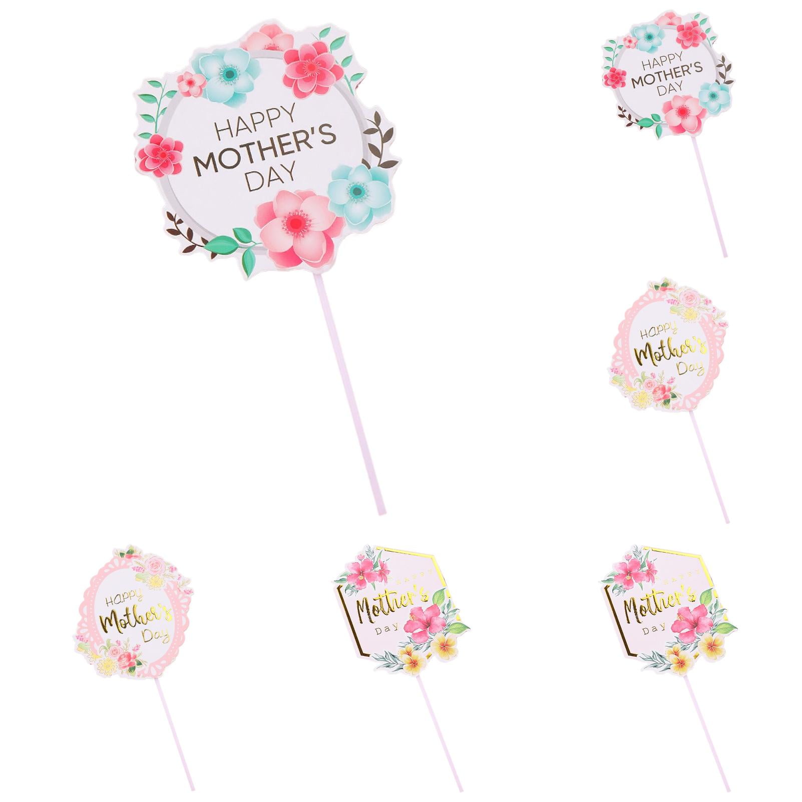 Goohae Cake Inserts Clearance! As Shown Cake Inserts Decorating "Happy ...