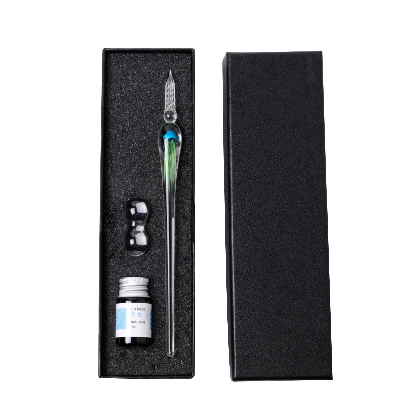 Goohae Calligraphy Set, Multicolor Dip Pen Set, Glass Dip Pen ...