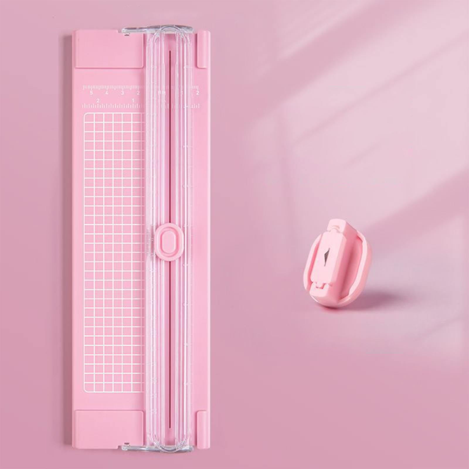 Goohae Paper Trimmer Cutter, A4 Paper Cutter Mini Non Slip Ruler for ...