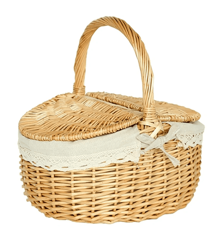 Goohae Wicker Baskets for Storage Clearance! Picnic Basket for Multi ...