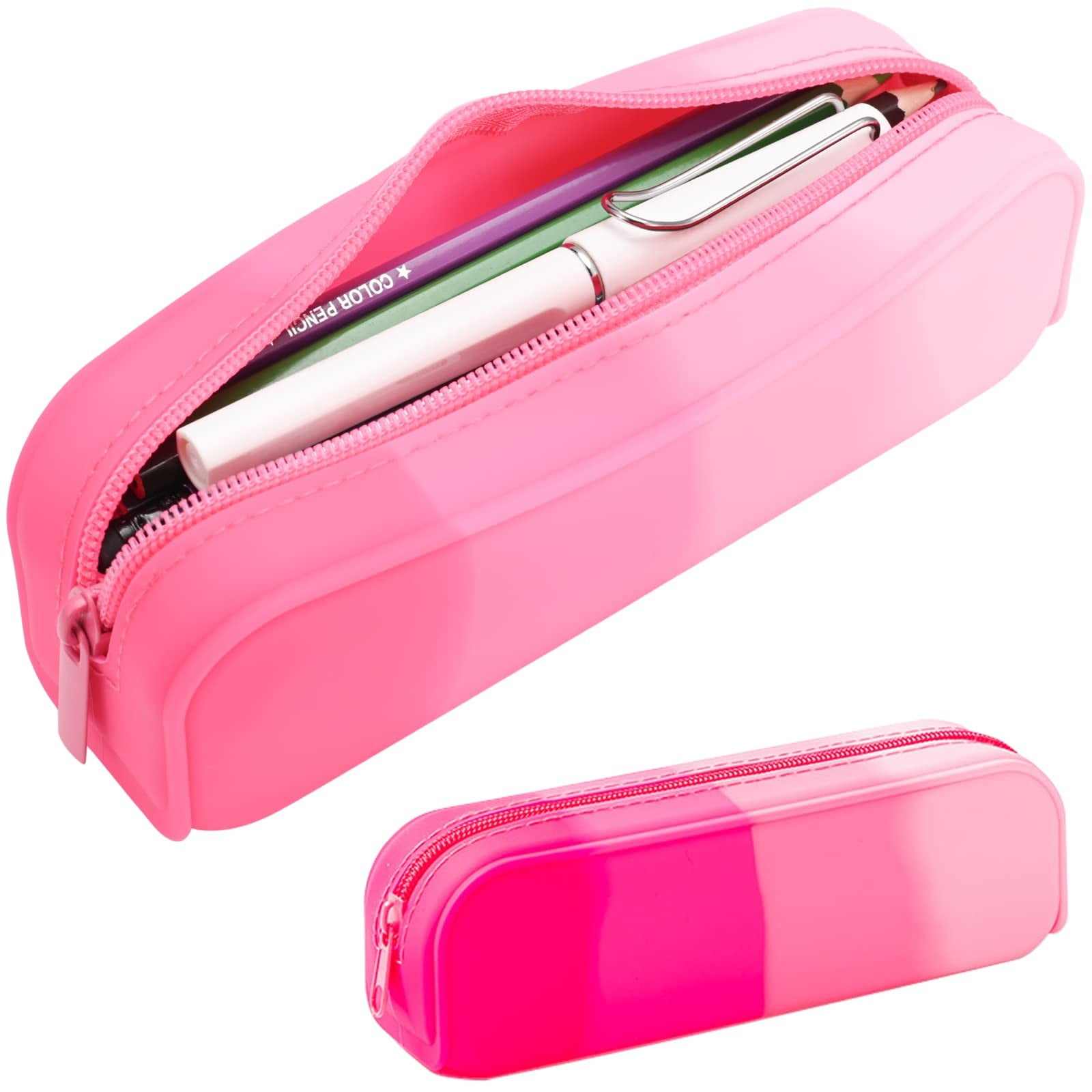Goohaepencil Case, Silicone Pencil Case - Waterproof & Washable ...