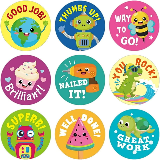 Gooji Reward Stickers, 1008 Pc Science Theme for Teachers & Students ... Gooji Reward Stickers, 1008 Pc Science Theme for Teachers & Students ...