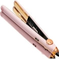Goolioo hair straightener, 1 Inch flat iron hair straightener, 2 in 1 ...
