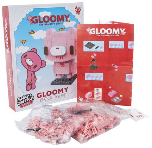 Gloomy Bears Gloomy Block Figure Snap Switch 124 Pieces - Walmart.com