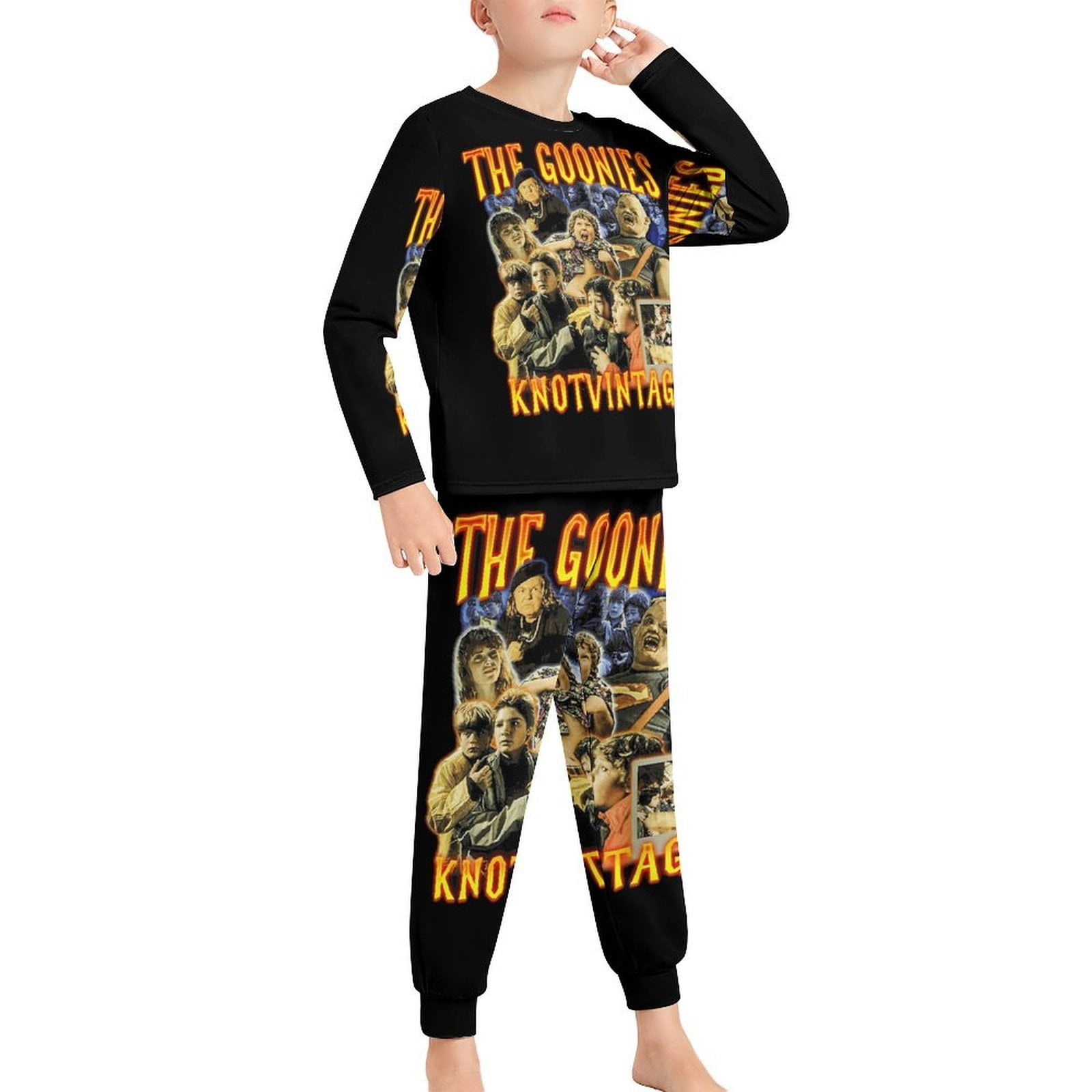 Gooni-,e Costumes T Shirt Set Crewneck Tee Shirt Pants Set Cartoon ...