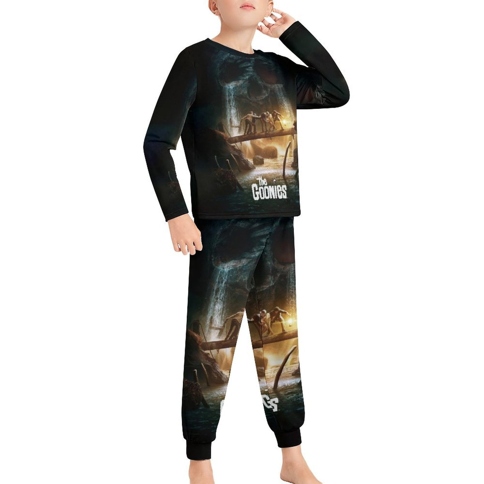 Gooni-,e Costumes T Shirt Set Crewneck Tee Shirt Pants Set Cartoon ...