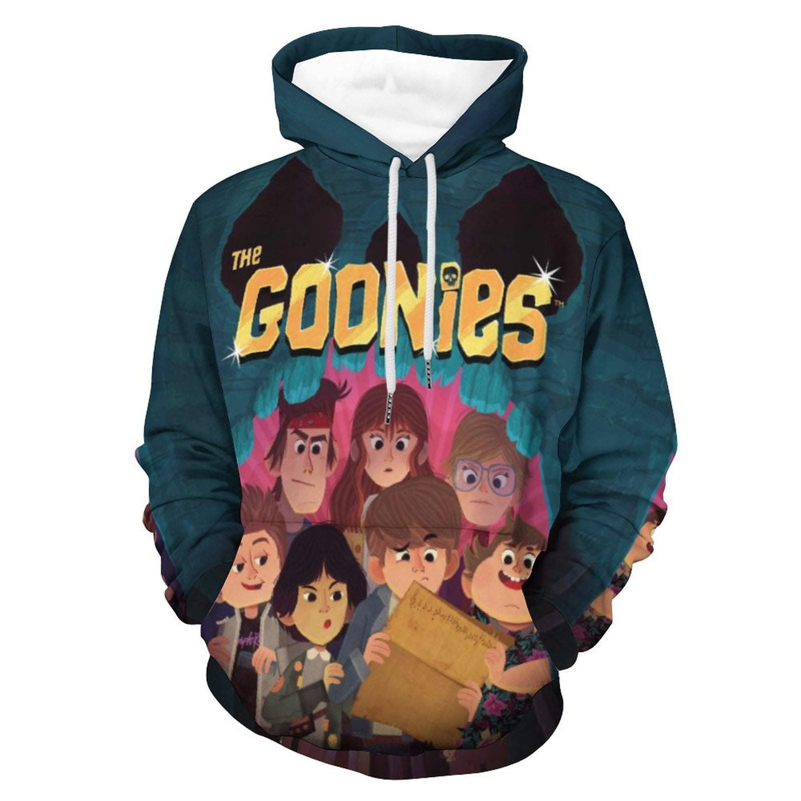 Gooni-,e Hoodie Costume Cosplay Sweatshirt Sweater 3D Novelty Hooded ...
