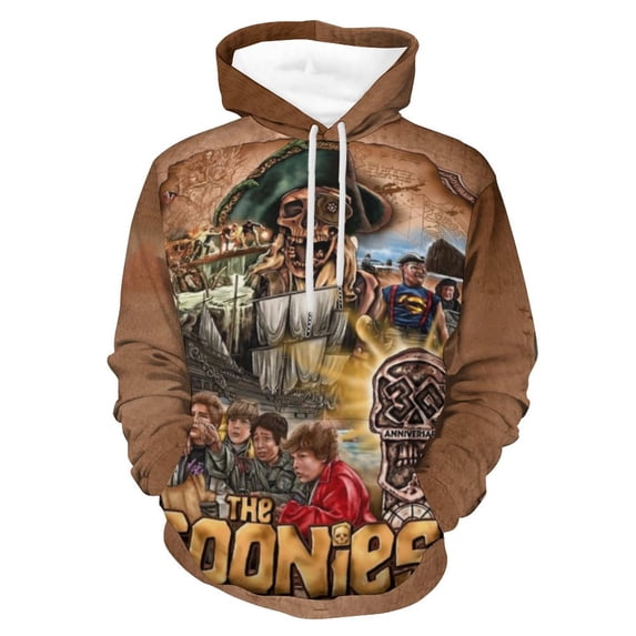 Gooni-,e Hoodie Costume Cosplay Sweatshirt Sweater 3D Novelty Hooded ...