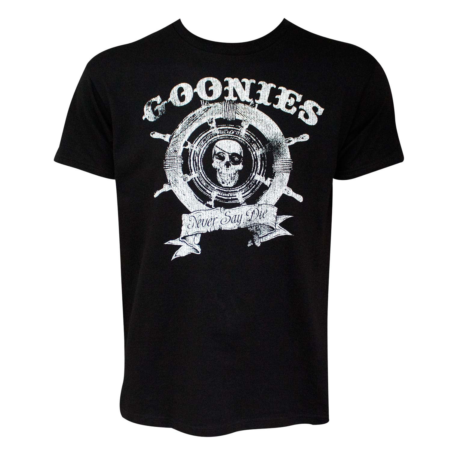 The Goonies Mens T-Shirt Captains Wheel Adult Ripple Junction - Walmart.com