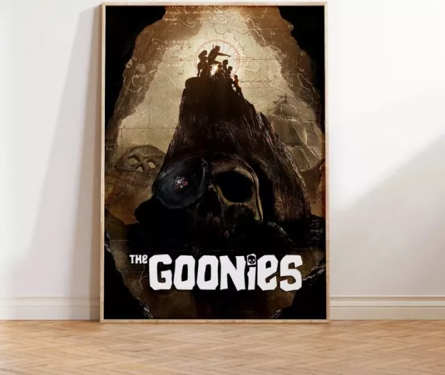 The Goonies Movie Poster - Classic 80S Adventure Film Wall Art 3 NO FRAMED POSTER, Home Decor ...