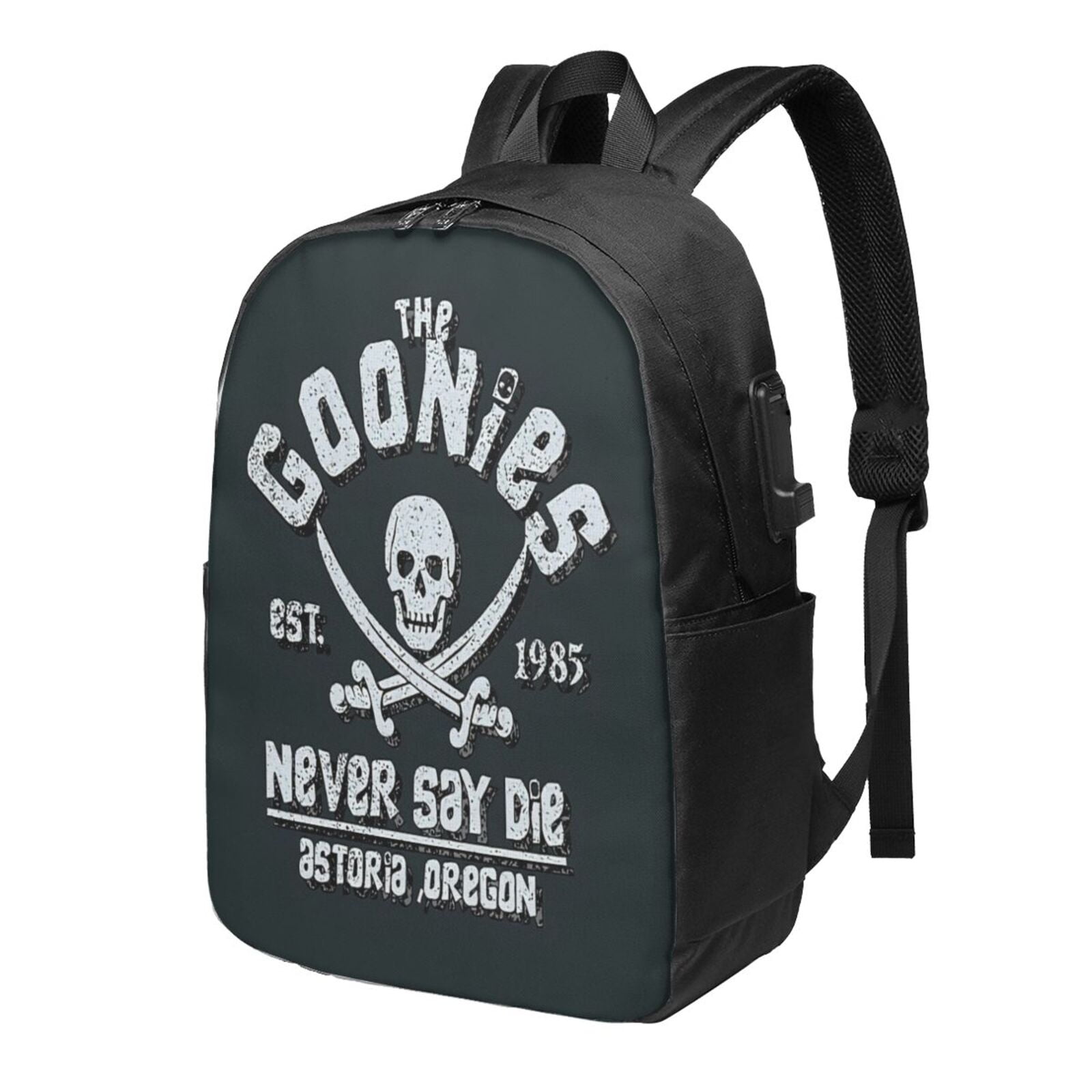 Goonies Never Say Die Distressed Vintage Retro 80s Backpack Fashion ...