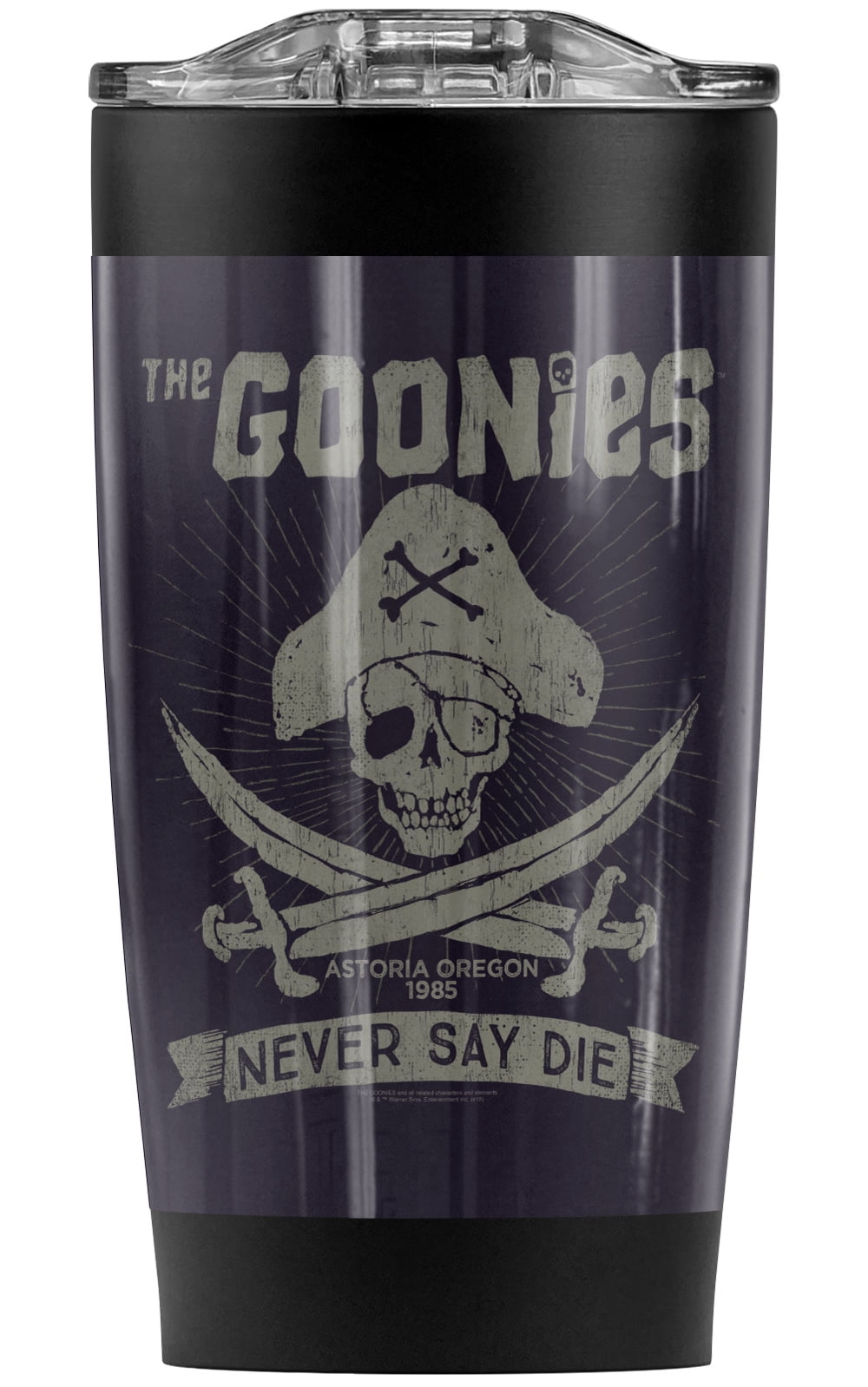 The Goonies/Never Say Die Stainless Steel Tumbler 20 oz Coffee Travel ...