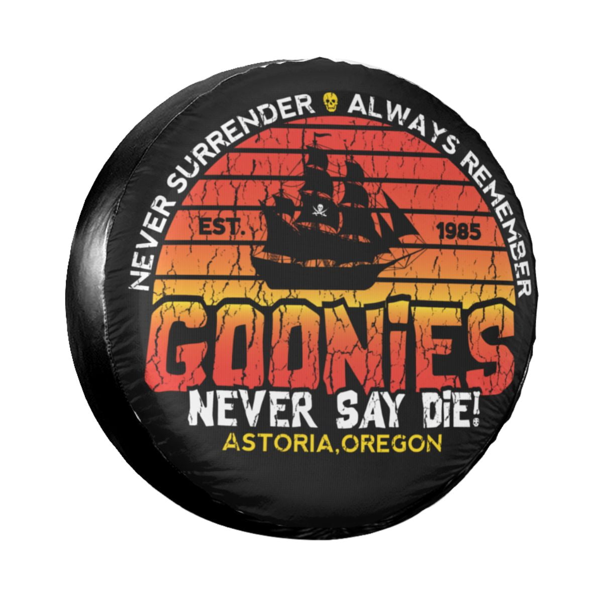 Goonies Spare Tire Cover Case Bag Pouch for Pajero Fratelli Skull ...
