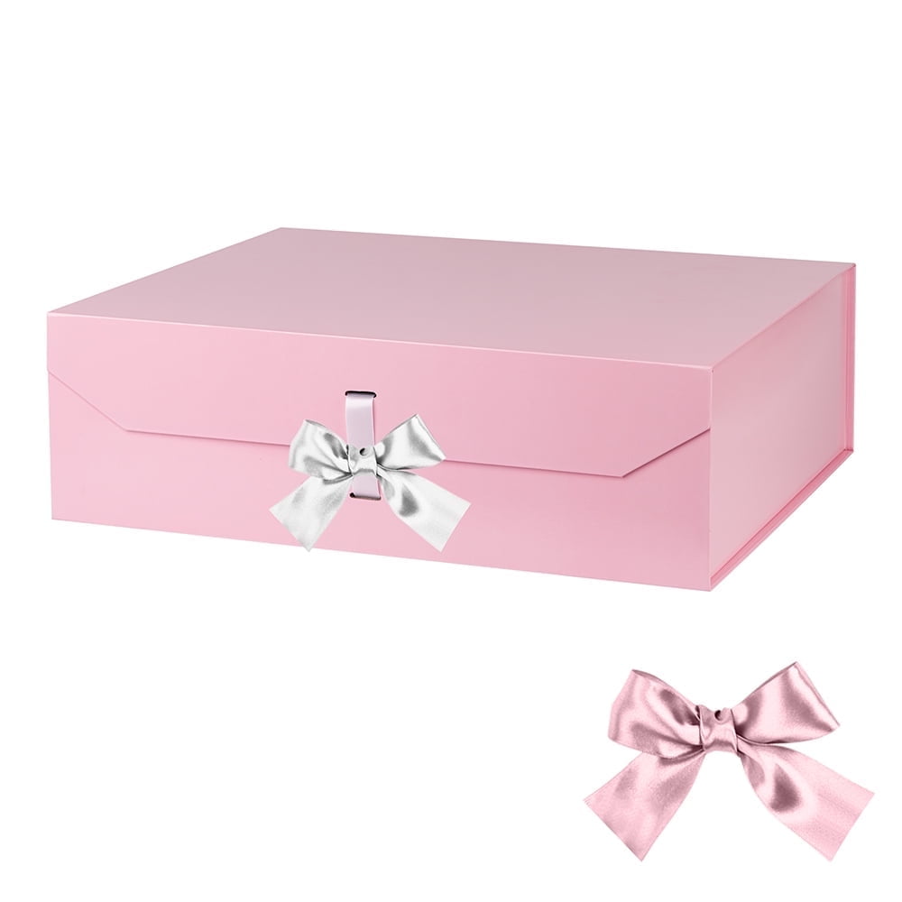GoooodGift Extra Large Pink Gift Box 19x16x6 Inches, Magnetic Lid ...