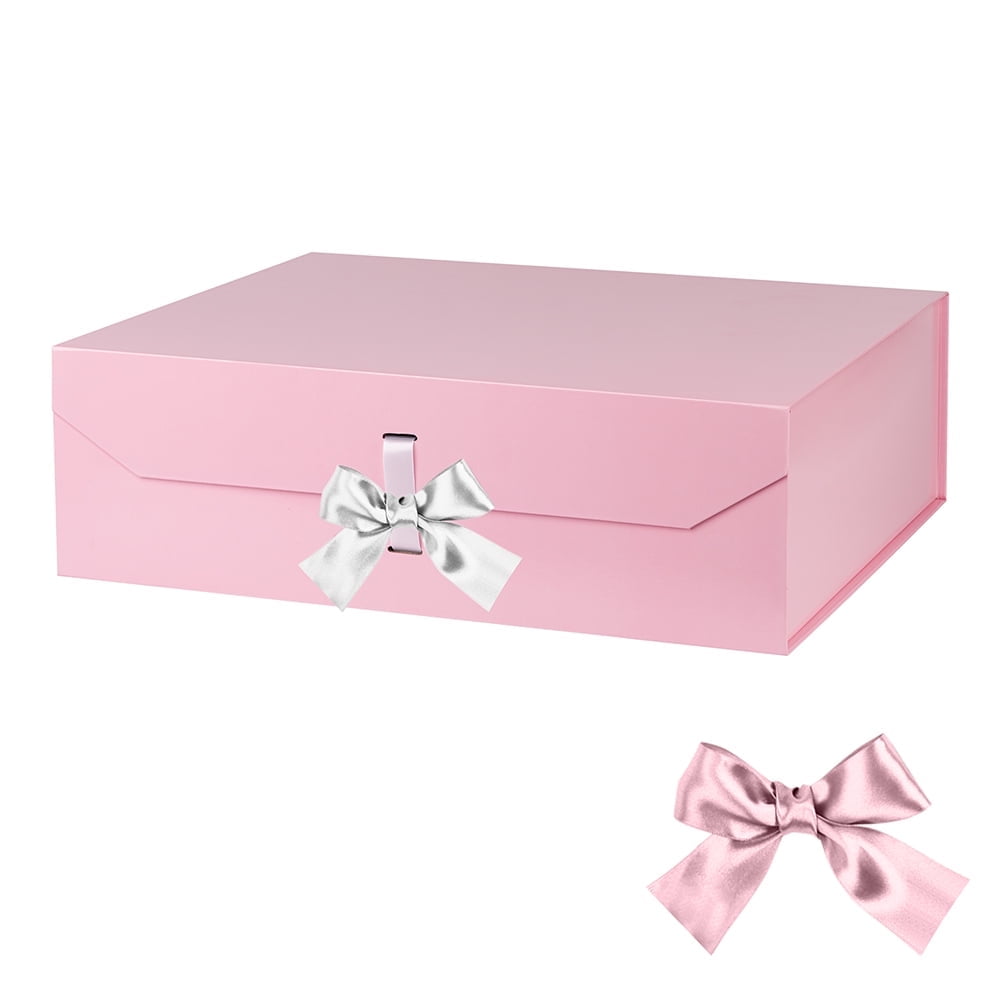 GoooodGift Extra Large Pink Gift Box 19x16x6 Inches, Huge Gift Box with ...