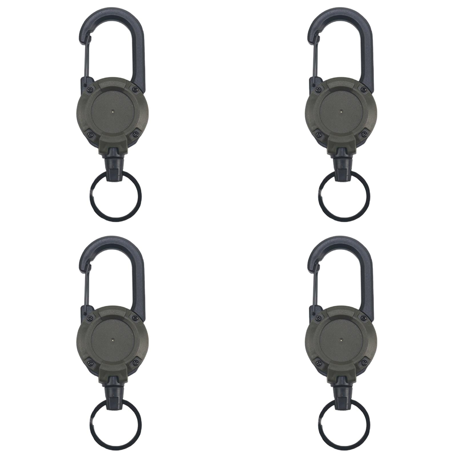 Gooowood Badge Reel With 23.6" – Retractable Keychain & ID Holder Metal ...