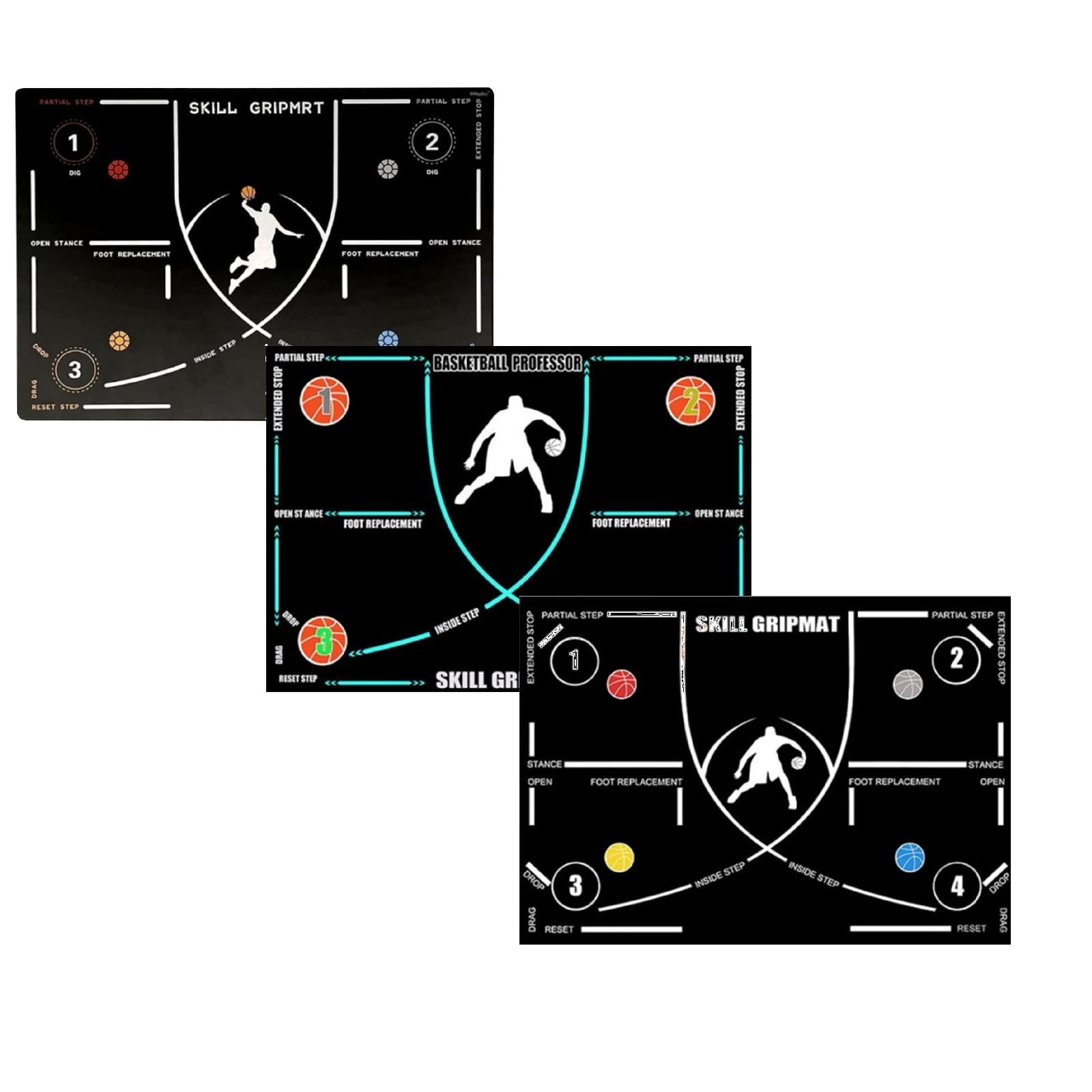 Gooowood Basketball Training Mat Home Footwork Basketball Skill ...