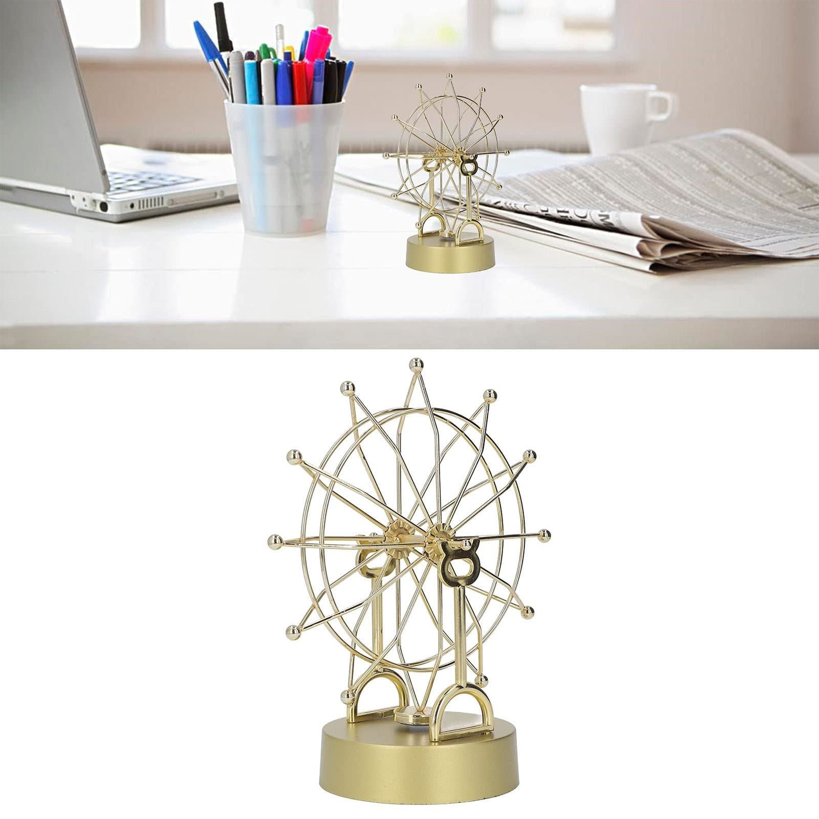 Gooowood Ferris Wheel Perpetual Motion Machine Gold Shelf Decor With ...