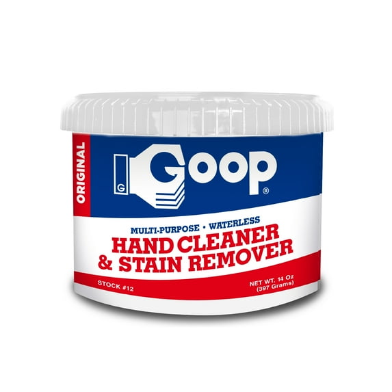 Goop Original Hand Cleaner - Waterless, Non-Toxic, Biodegradable, Stain ...